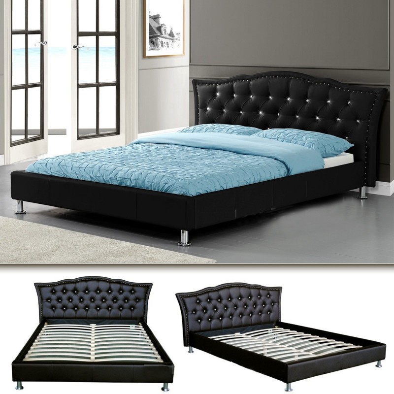 Lit Capitonné Milano Design | Confort & Élégance | 140 & 160 cm