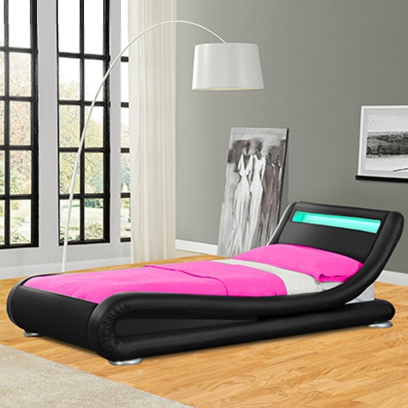 Julia Designbett mit integrierter LED - MEUBLERDESIGN