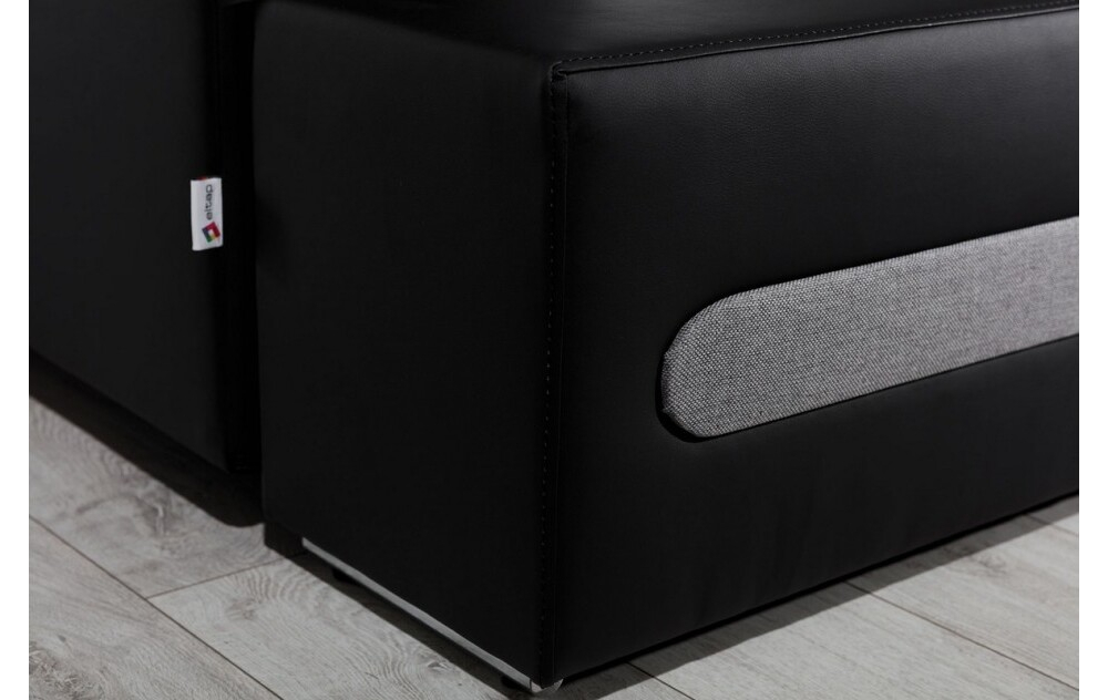 Canapé d'angle convertible Ottavio