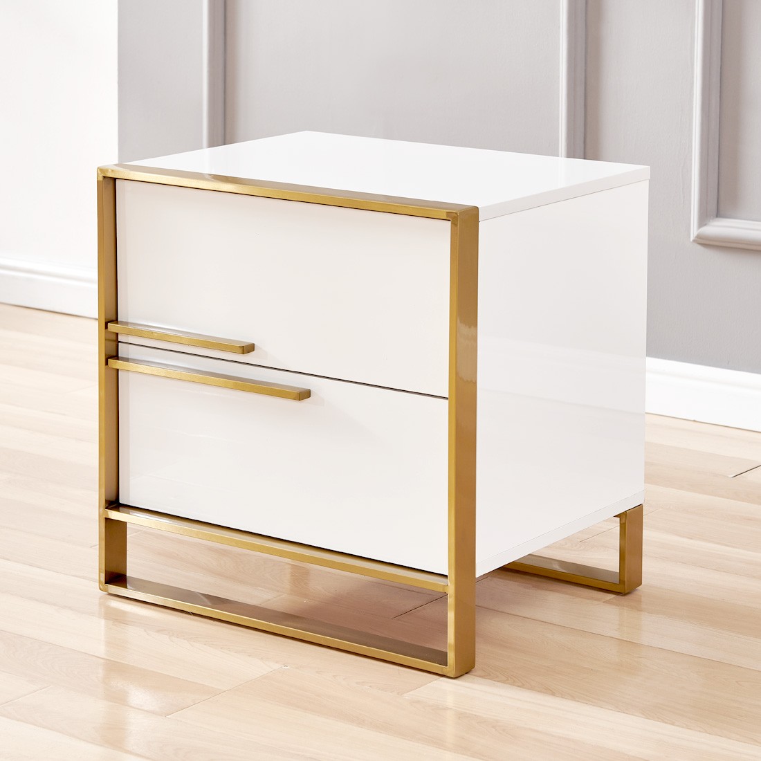 Table de chevet doré | MeublerDesign